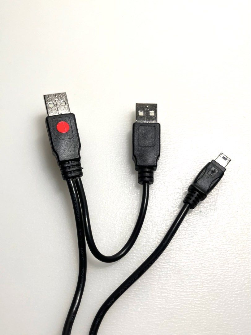 USB Mini B Cable, Computers & Tech, Parts & Accessories, Cables ...