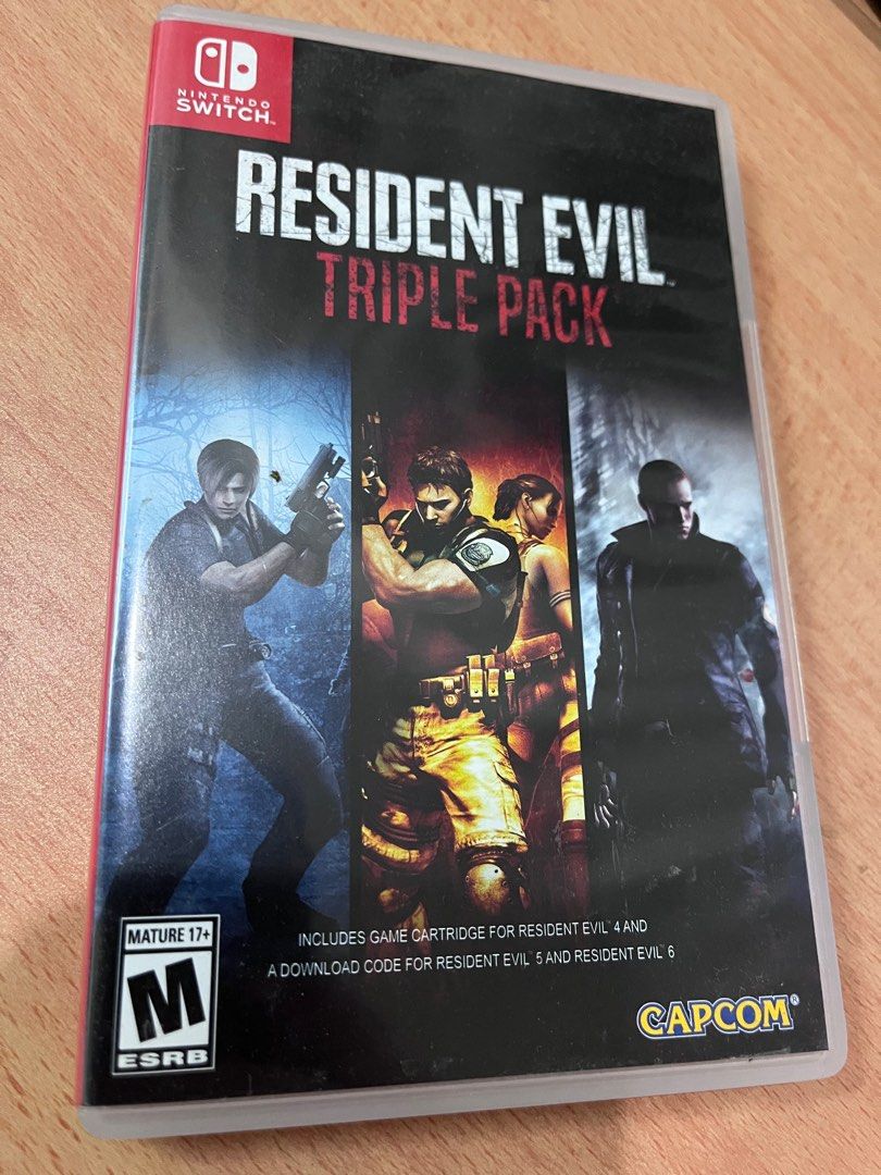 Used Resident Evil 4 Nintendo Switch, Video Gaming, Video Games ...