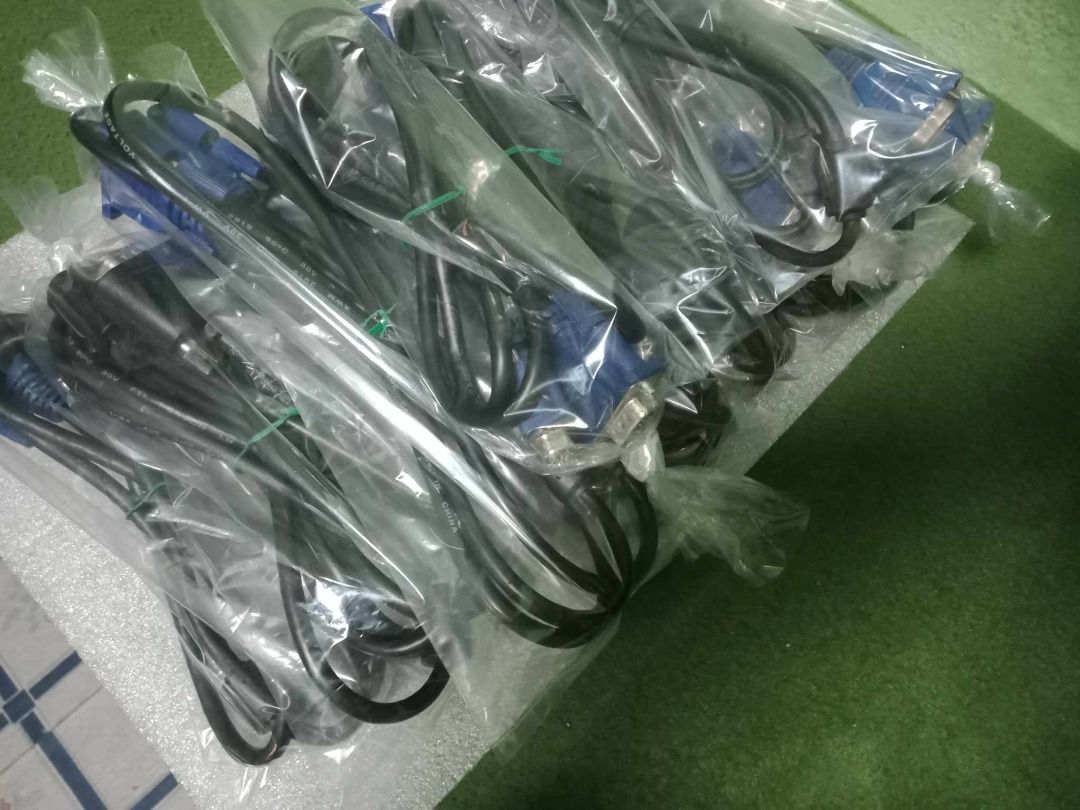 vga to vga cord original 1080p, Computers & Tech, Parts & Accessories ...