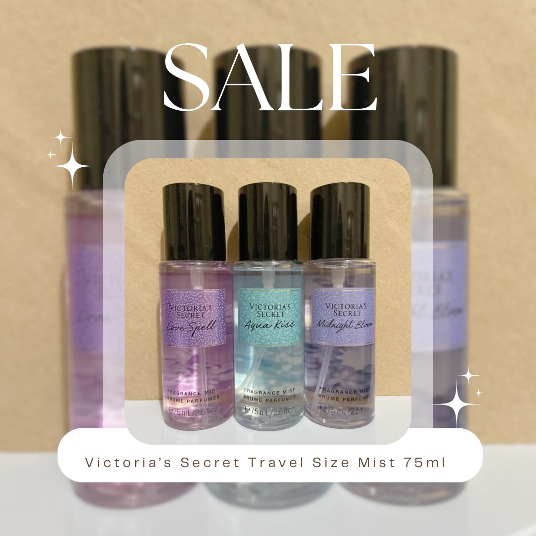 Victoria’s Secret Travel Size Mist 75ml, Beauty & Personal Care ...