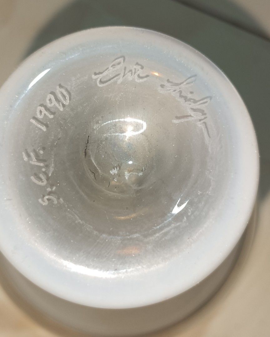 Vintage 1990 Eric Lindgren Art Glass, Hobbies & Toys, Memorabilia ...