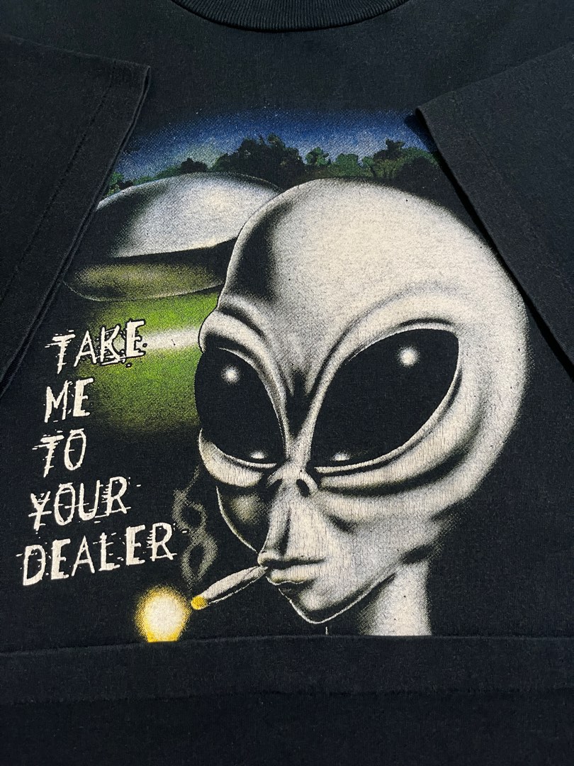 Vintage 90’s Alien Workshop Tee, Men's Fashion, Tops & Sets, Tshirts ...
