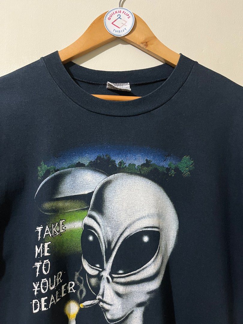 Vintage 90’s Alien Workshop Tee, Men's Fashion, Tops & Sets, Tshirts ...