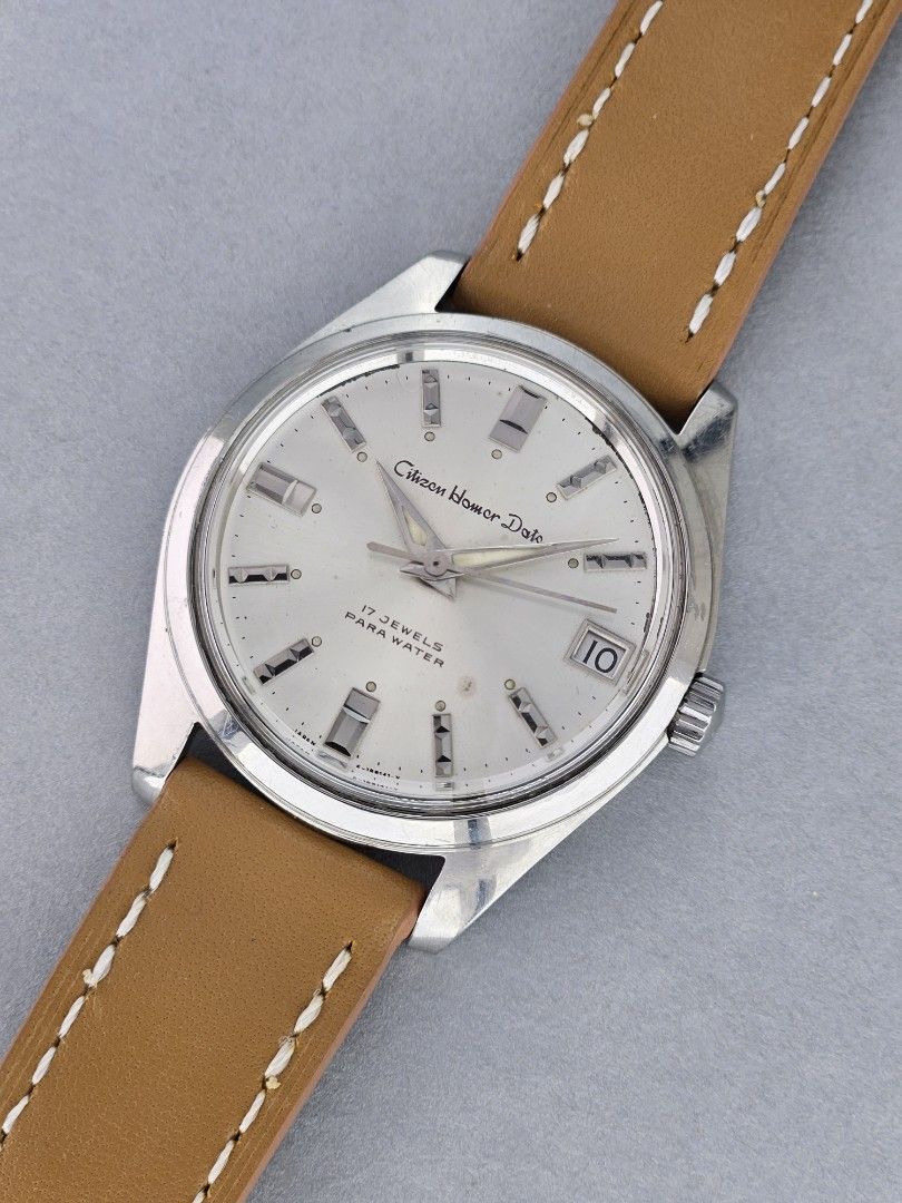 Vintage Citizen Homer Date Para Water Manual Winding Watch Jan 1970 ...