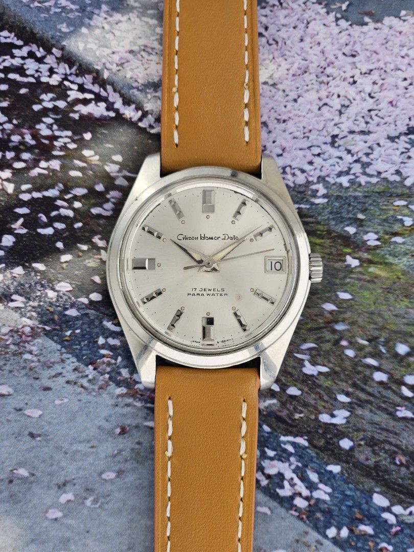Vintage Citizen Homer Date Para Water Manual Winding Watch Jan 1970 ...