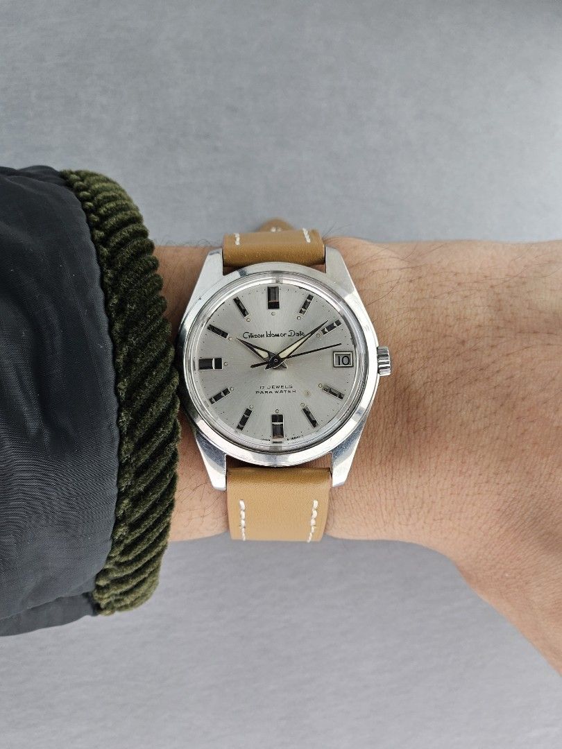 Vintage Citizen Homer Date Para Water Manual Winding Watch Jan 1970 ...
