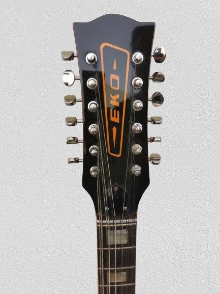 Vintage EKO 12-String Guitar, Hobbies & Toys, Music & Media, Musical ...