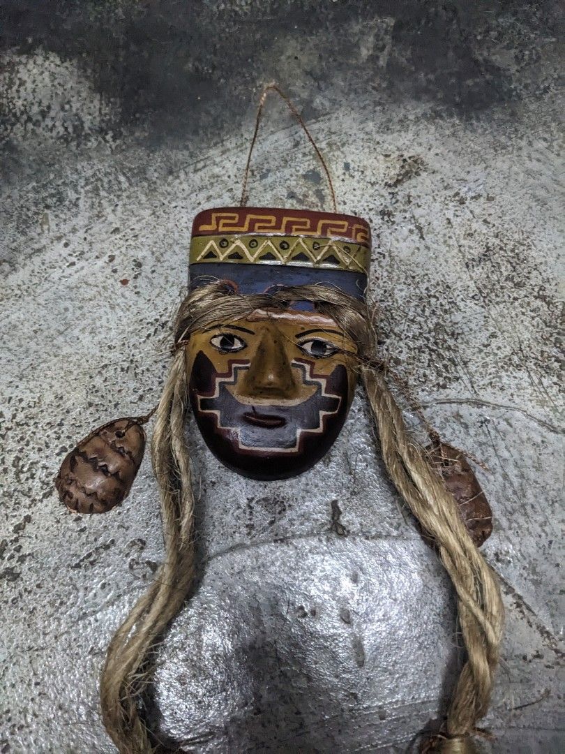 Vintage Peruvian Indigenous Ceramic Wall Hang, Hobbies & Toys ...