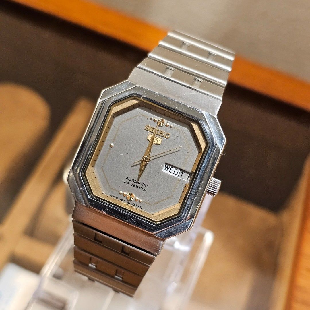 Vintage Seiko 5 | Tank type, Men's Fashion, Watches & Accessories ...