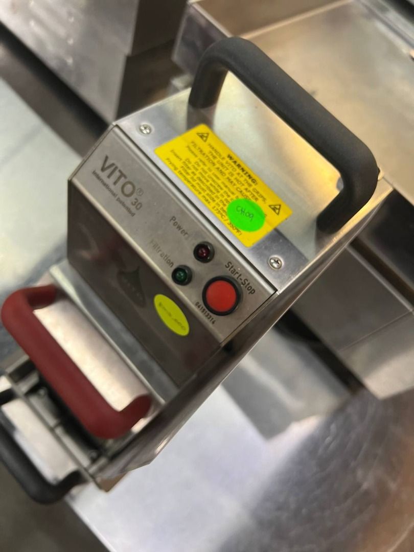 VITO 30 COOKING OIL FILTER SYSTEM, TV & Home Appliances, Kitchen ...