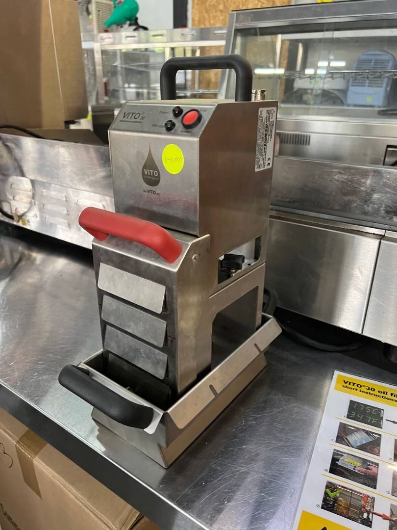 VITO 30 COOKING OIL FILTER SYSTEM, TV & Home Appliances, Kitchen ...