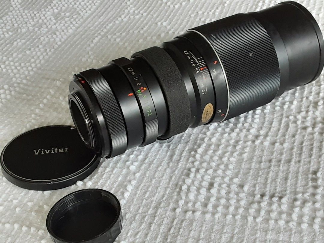 VIVITAR Zoom Lens 300mm 1:5.5 Auto, Photography, Lens & Kits on Carousell