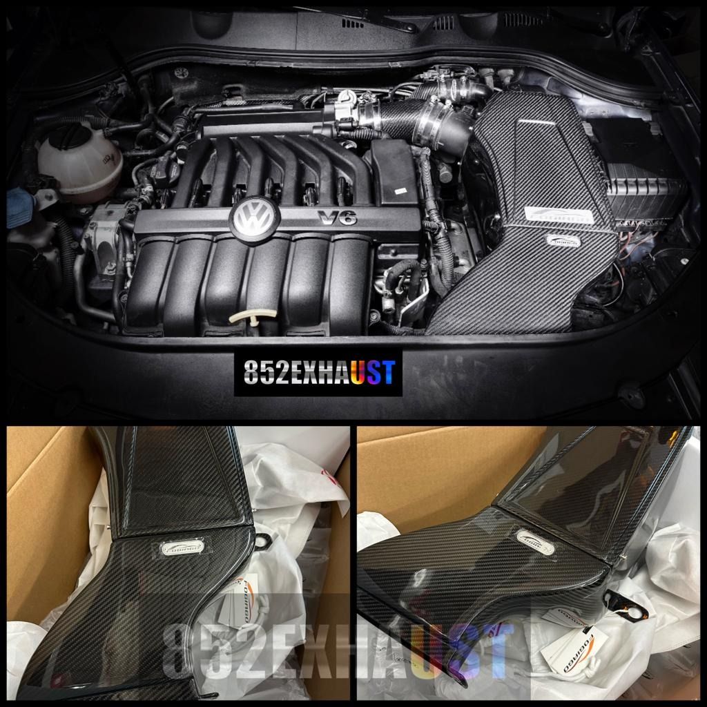 Volkswagen golf r36 r32 FG Carbon Intake System 進氣系統, 汽車配件, 改裝、內外零件 ...