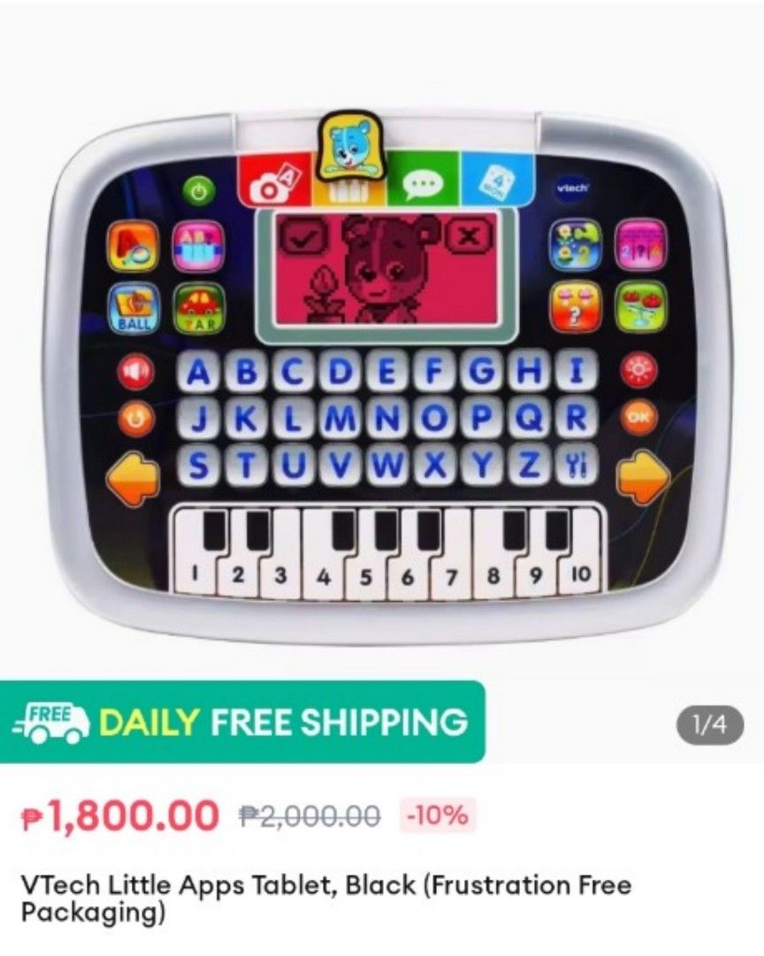 VTech Little Apps Tablet, Babies & Kids, Infant Playtime on Carousell