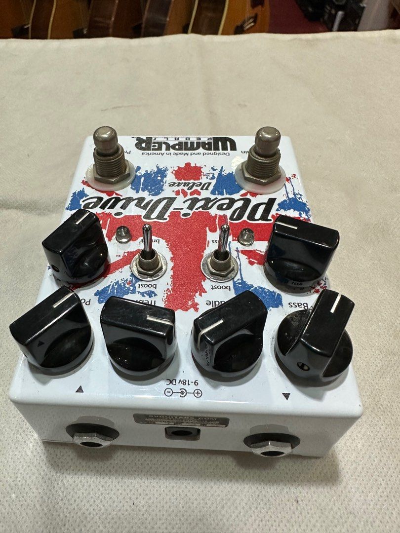 Wampler Plexi-Drive Deluxe Distortion & Overdrive Guitar Effects Pedal ...