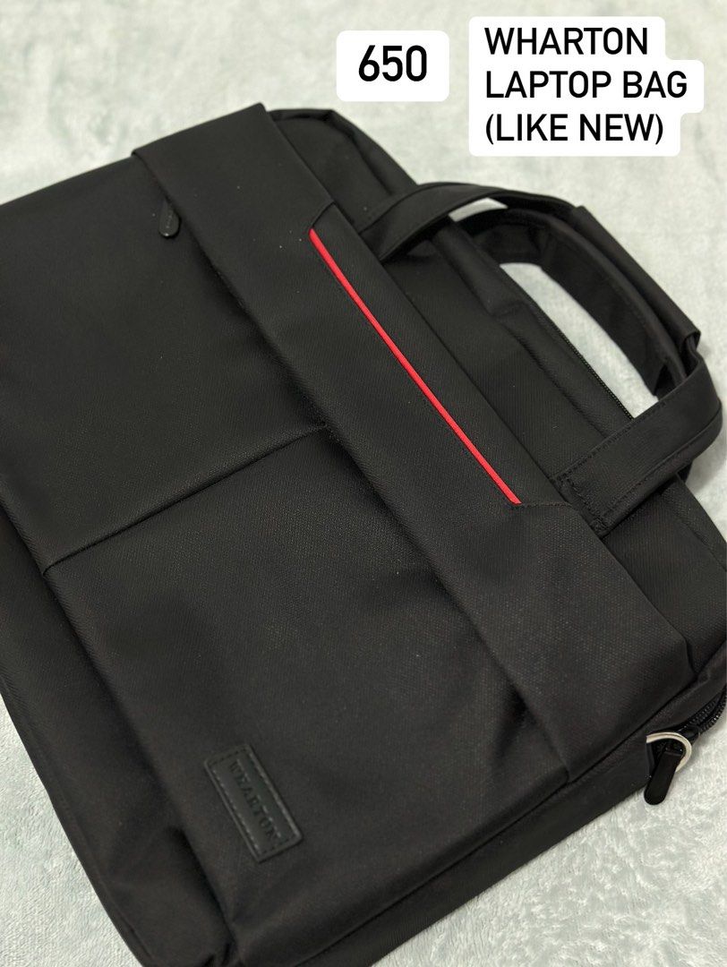 Wharton Laptop Bag, Men's Fashion, Bags, Briefcases on Carousell