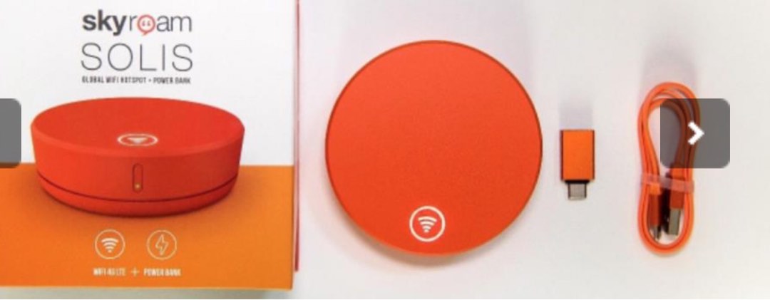 wifi device - Skyroam solis, 電腦＆科技, 電腦周邊及配件, Wifi及上網相關產品 - Carousell