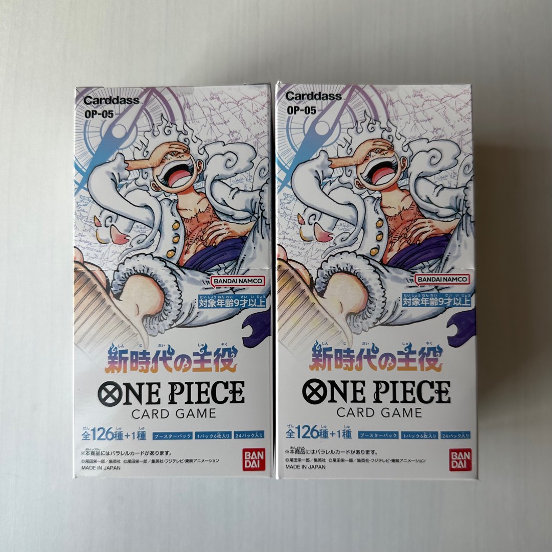 WTS One Piece OP-05 Sealed Box Awakening of the New Era, Hobbies & Toys ...