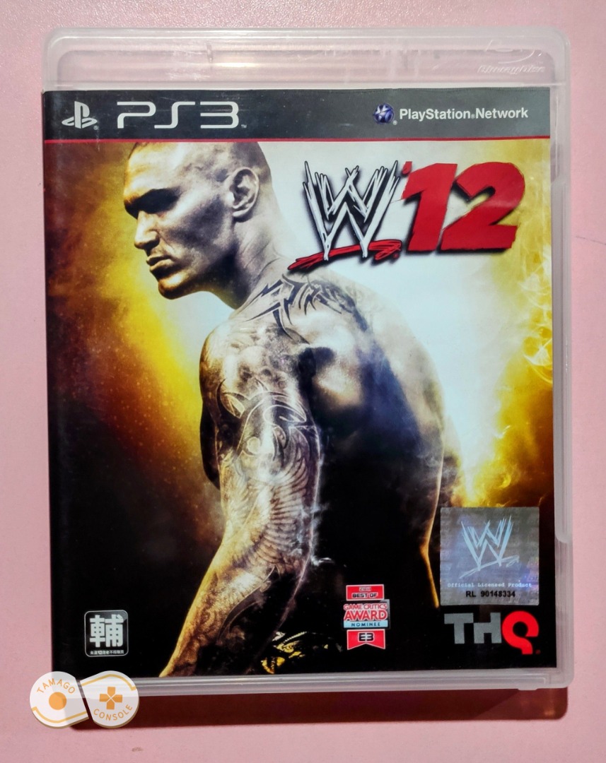 WWE '12 - [PS3 Game] [ENGLISH Language], Video Gaming, Video Games ...