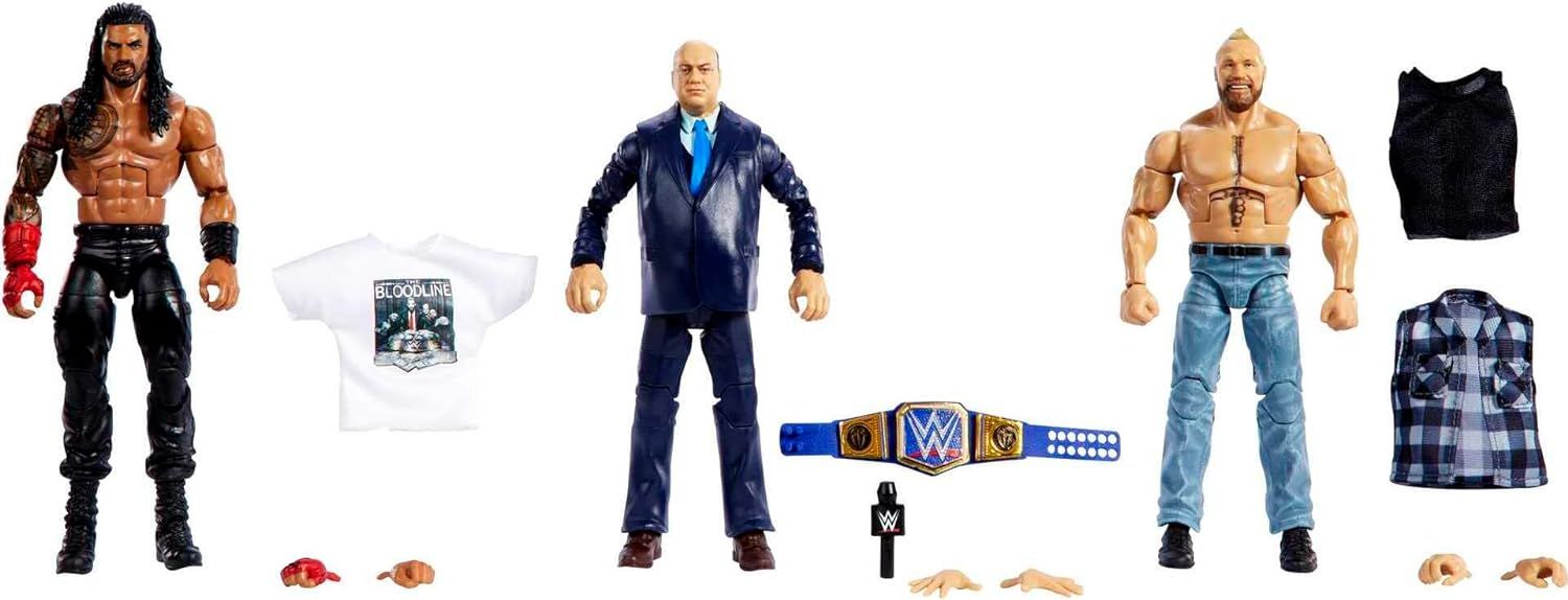 WWE Action Figure 3-Pack Tribal Chief vs Beast IncarnateRoman Reigns ...