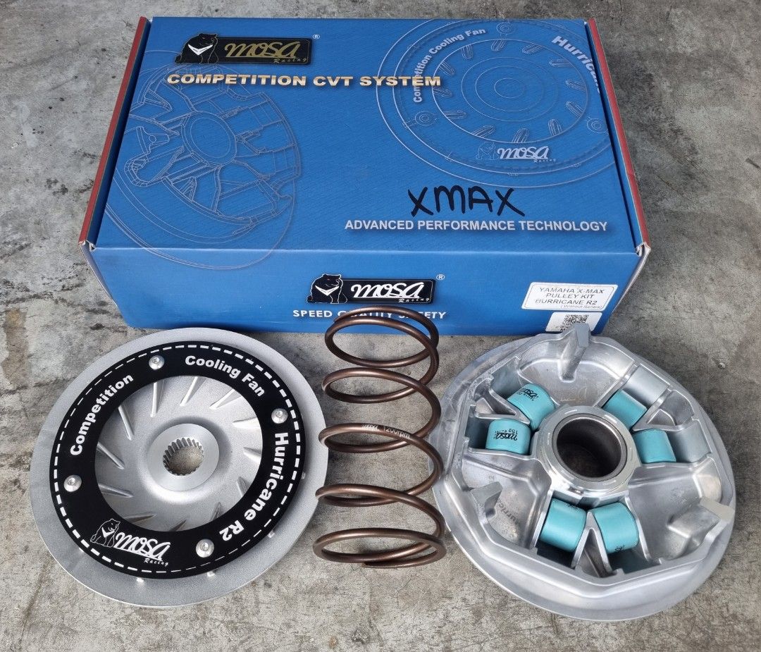 XMAX 300 Mosa Racing Pulley Kit, Motorcycles, Motorcycle Accessories on ...