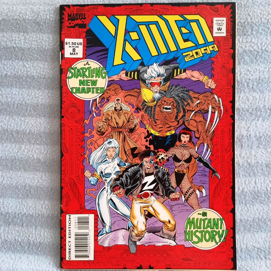 X-Men 2099 #8 (Marvel Comics) John Francis Moore, Ron Lim, Jim Sanders III, Hobbies & Toys ...