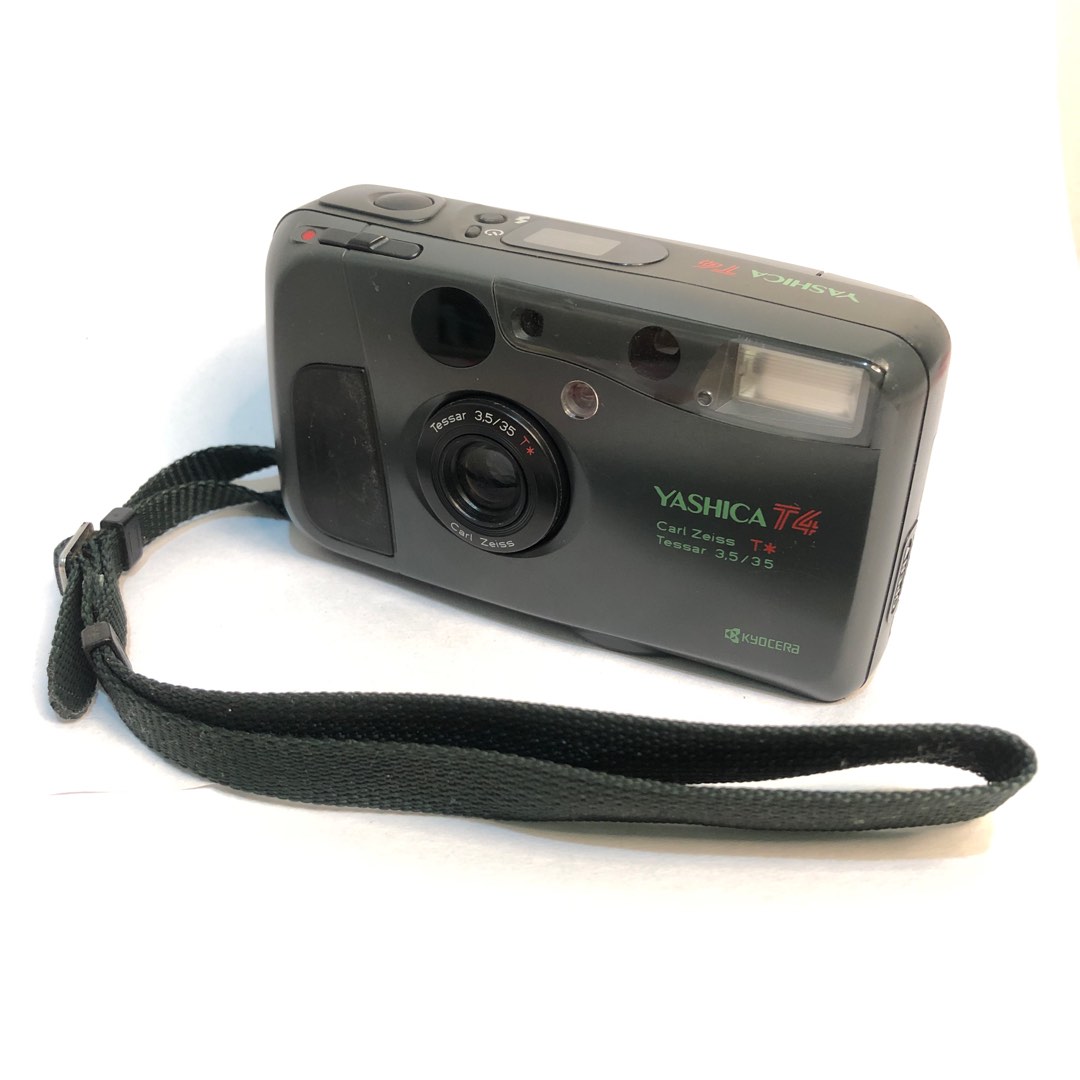 Kyocera Yashica T4 Safari (Limited Edition) [with original case], Photography, Cameras on Carousell
