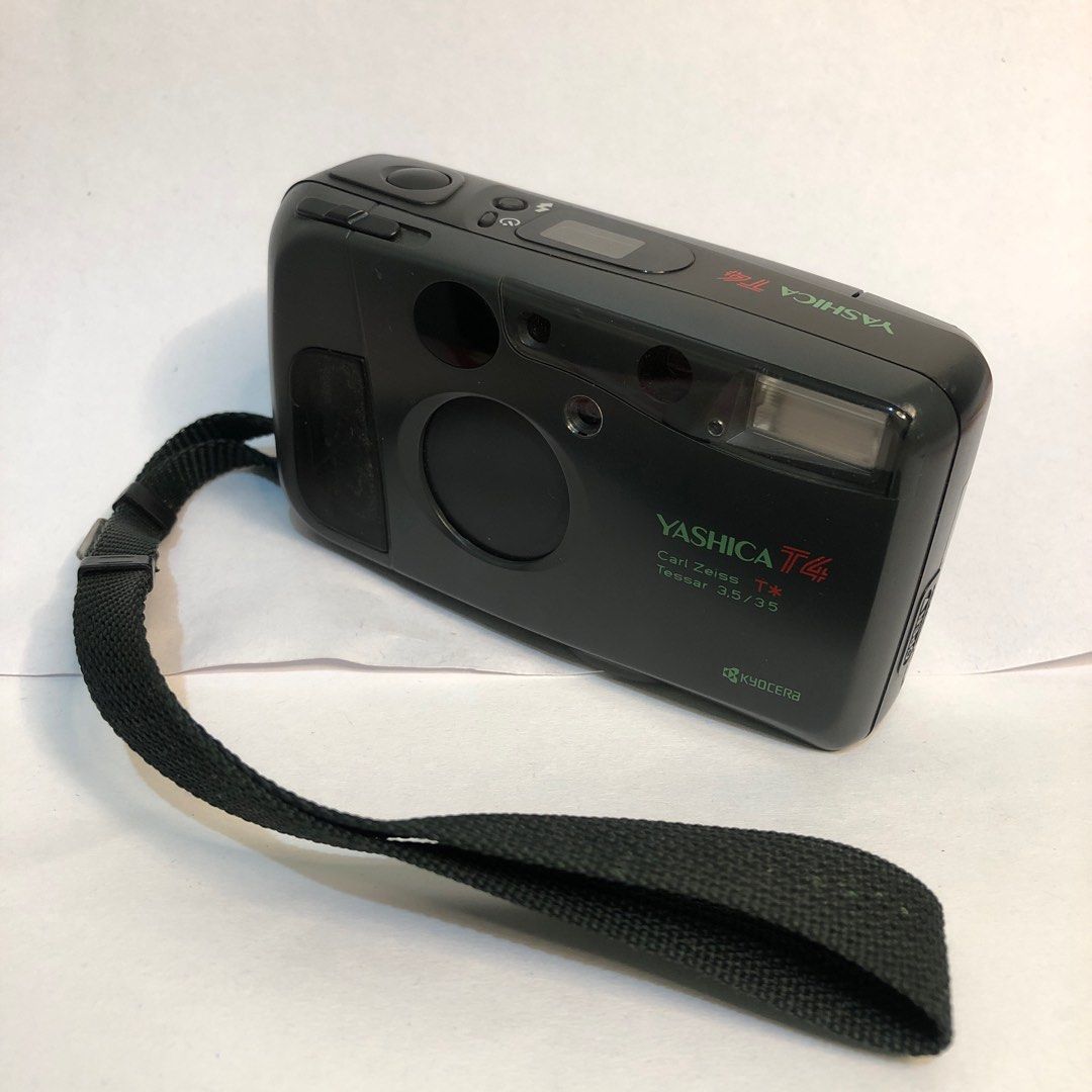 Kyocera Yashica T4 Safari (Limited Edition) [with original case], Photography, Cameras on Carousell
