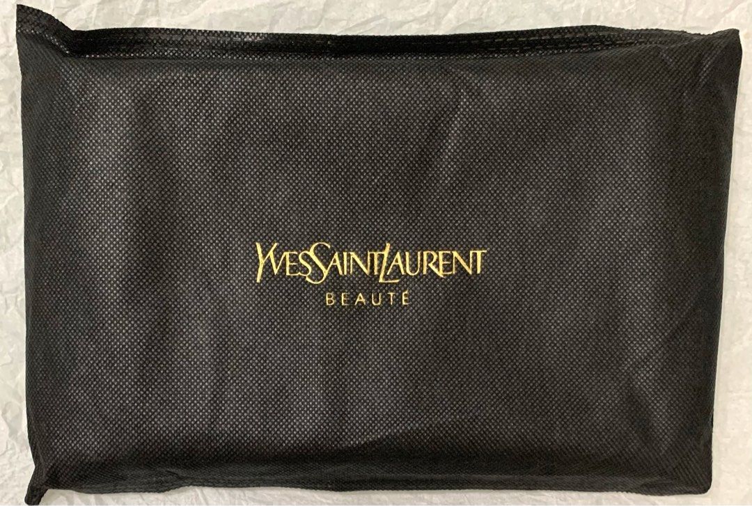 YSL Beauty Pouch with Matching Key-Chain Mirror and Mini Samples, Women ...