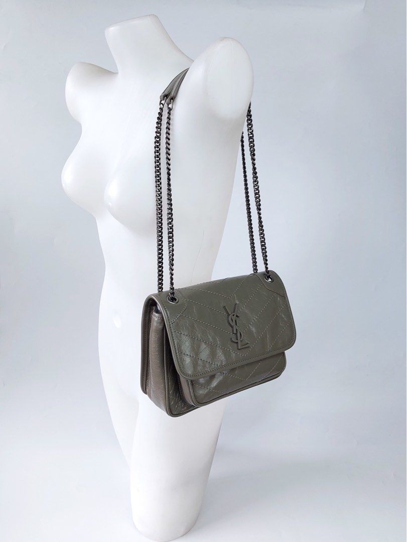 YSL Original Niki crossbody bag small, Women's Fashion, Bags & Wallets ...