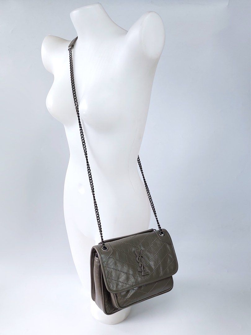 YSL Original Niki crossbody bag small, Women's Fashion, Bags & Wallets ...