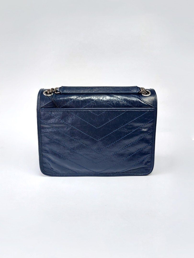 YSL Original Niki distressed shoulder bag, Women's Fashion, Bags ...
