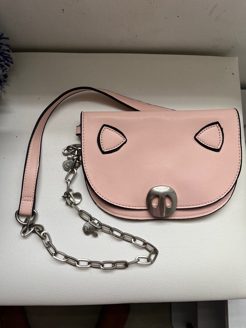 Zara pink pig sling for kids, Women's Fashion, Bags & Wallets, Cross ...
