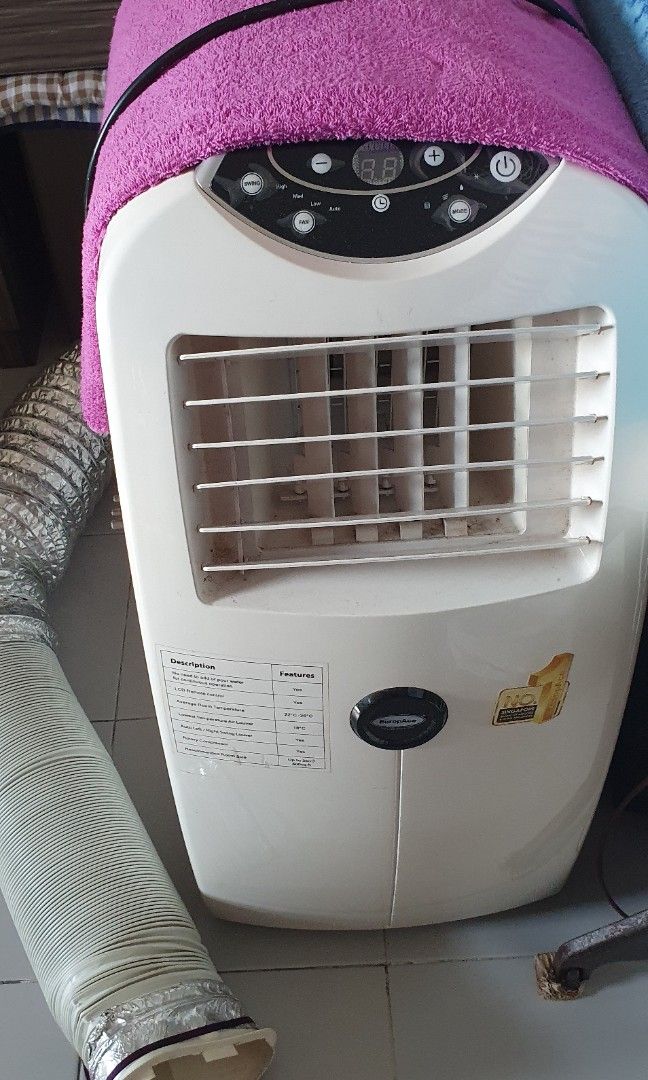 02 units Europace portable aircons, TV & Home Appliances, Air ...