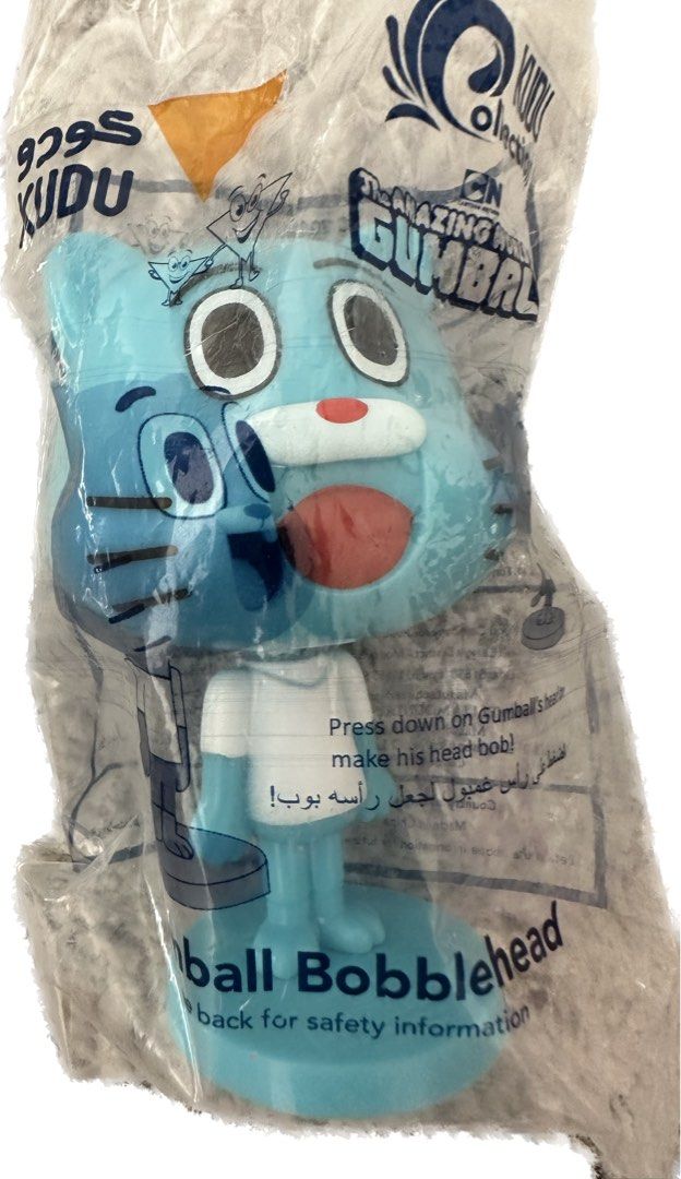 2019 Cartoon Network Gumball Bobblehead Collectible Happy Meal toys ...