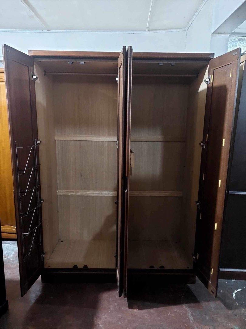4 Door wardrobe Japan surplus, Furniture & Home Living, Furniture ...