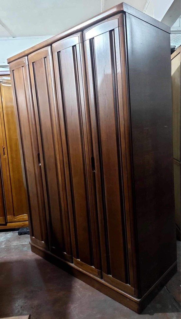 4 Door wardrobe Japan surplus, Furniture & Home Living, Furniture ...