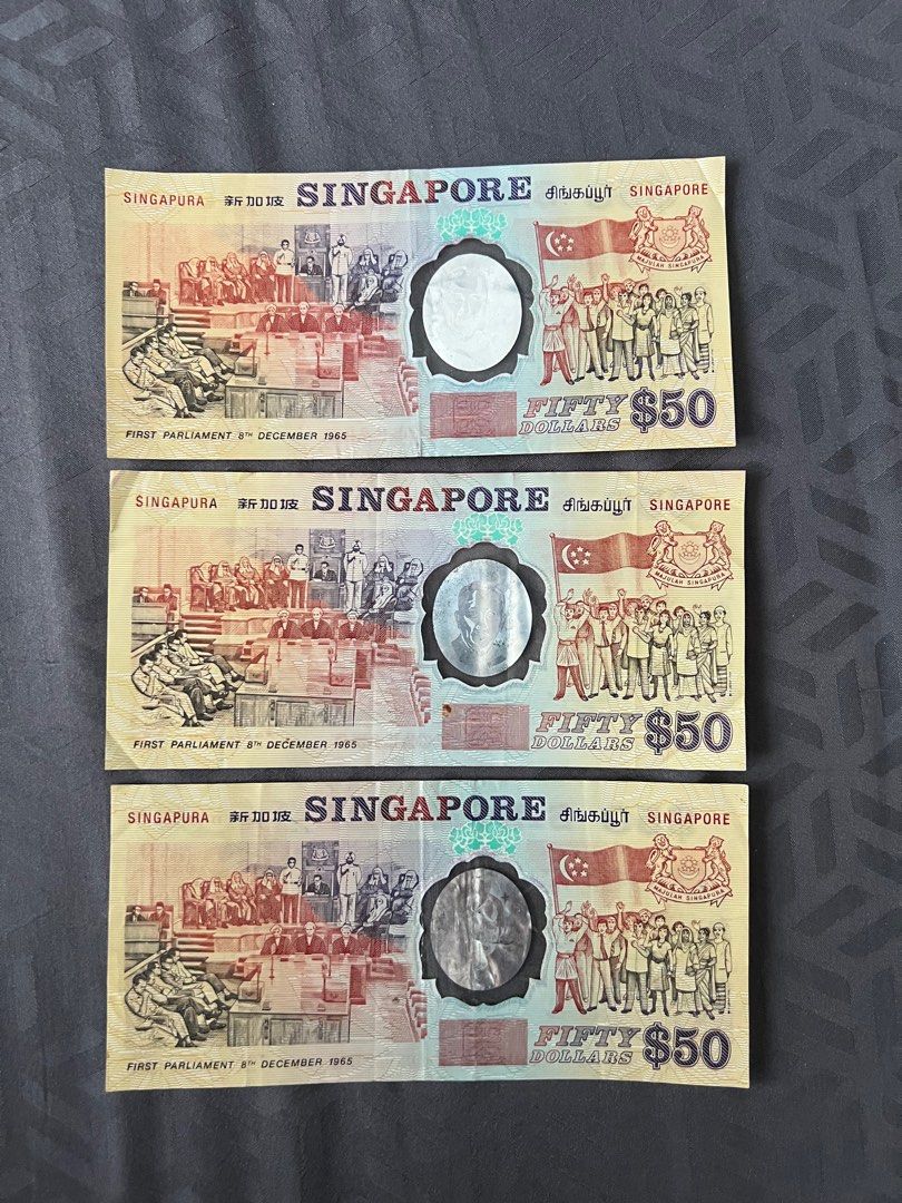 $50 Singapore Notes, Hobbies & Toys, Memorabilia & Collectibles ...