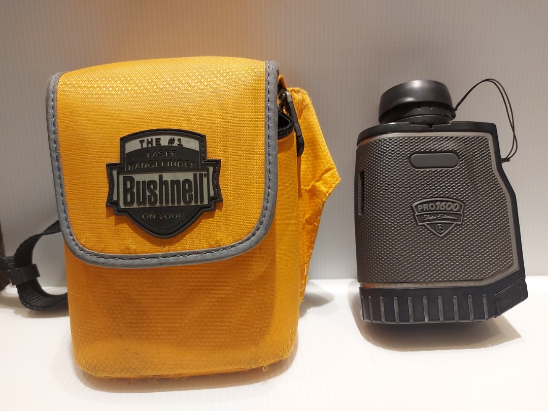 博士能 Bushnell PRO1600 雷射測距望遠鏡 高爾夫雷射測距儀望遠鏡 激光測距儀, 哩哩扣扣, 其他在旋轉拍賣