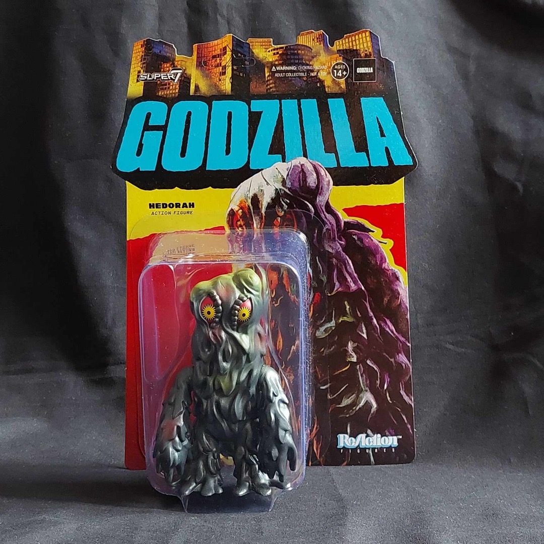 全新 SUPER7 Godzilla Wave2 Hedorah 哥斯拉 公害怪獸 黑多拉 東寶 怪獸 Monster 3.75 ...