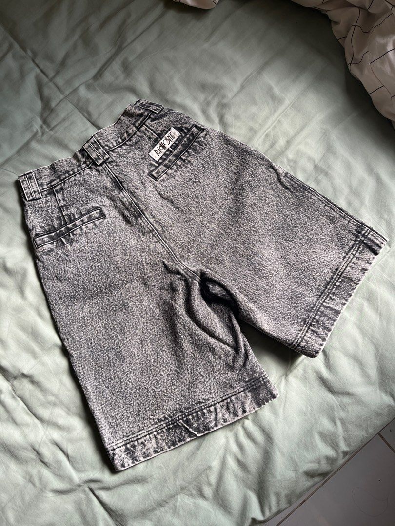 Acid Wash Jorts, Women's Fashion, Bottoms, Shorts on Carousell