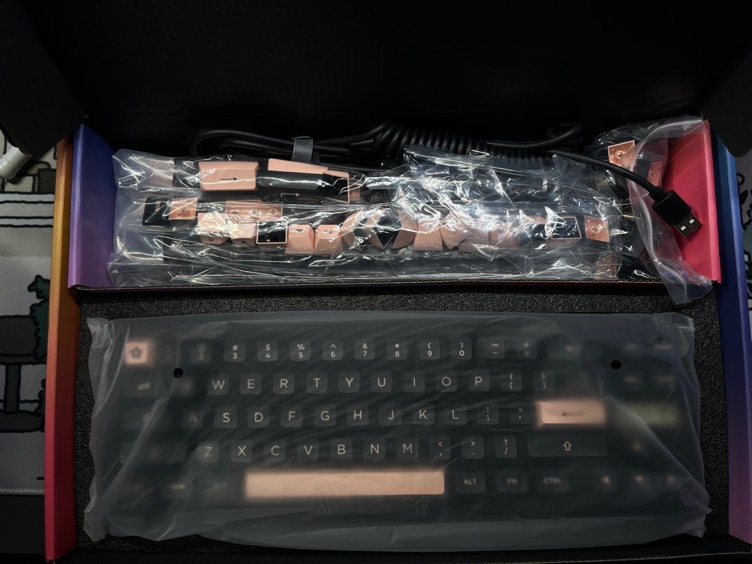 AKKO ACR Pro 68 — Acrylic Gasket Mount Mechanical Keyboard in Black ...