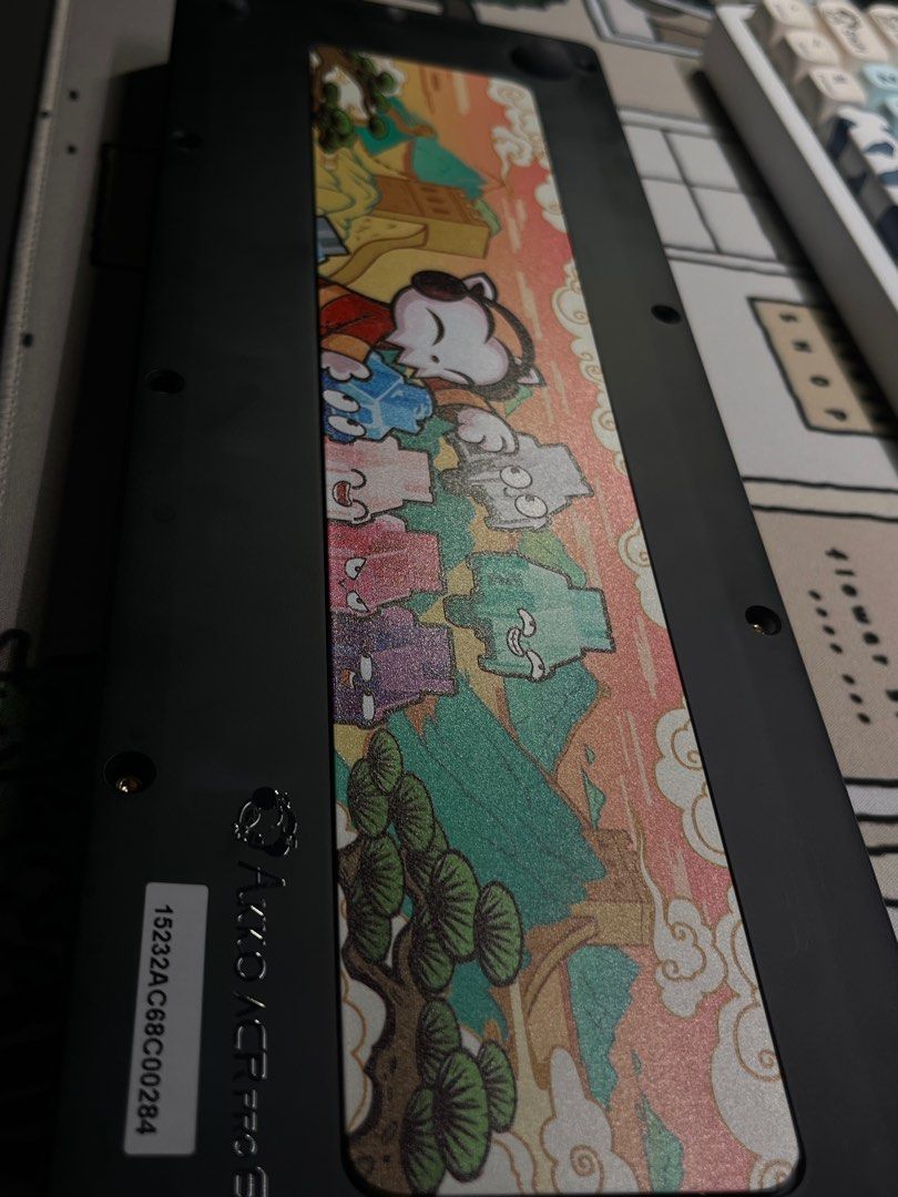 AKKO ACR Pro 68 — Acrylic Gasket Mount Mechanical Keyboard in Black ...