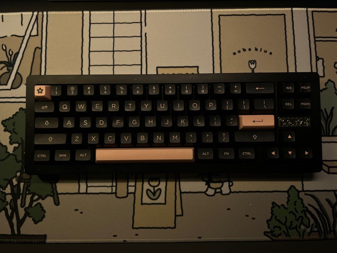 AKKO ACR Pro 68 — Acrylic Gasket Mount Mechanical Keyboard in Black ...