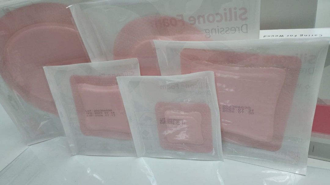 Alexer Foam Dressings Suit for Multi Position Flexible Silicone Wound ...