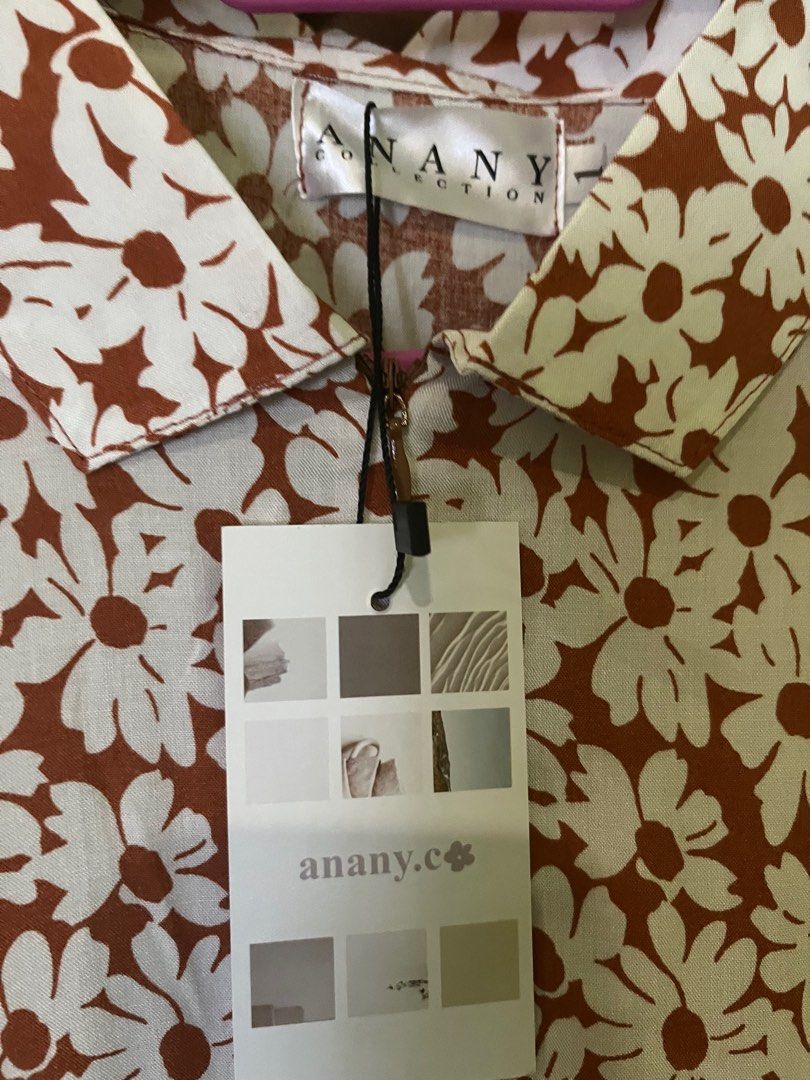 Anany Sunflower Maxi Dress Kaftan, Women's Fashion, Dresses & Sets ...