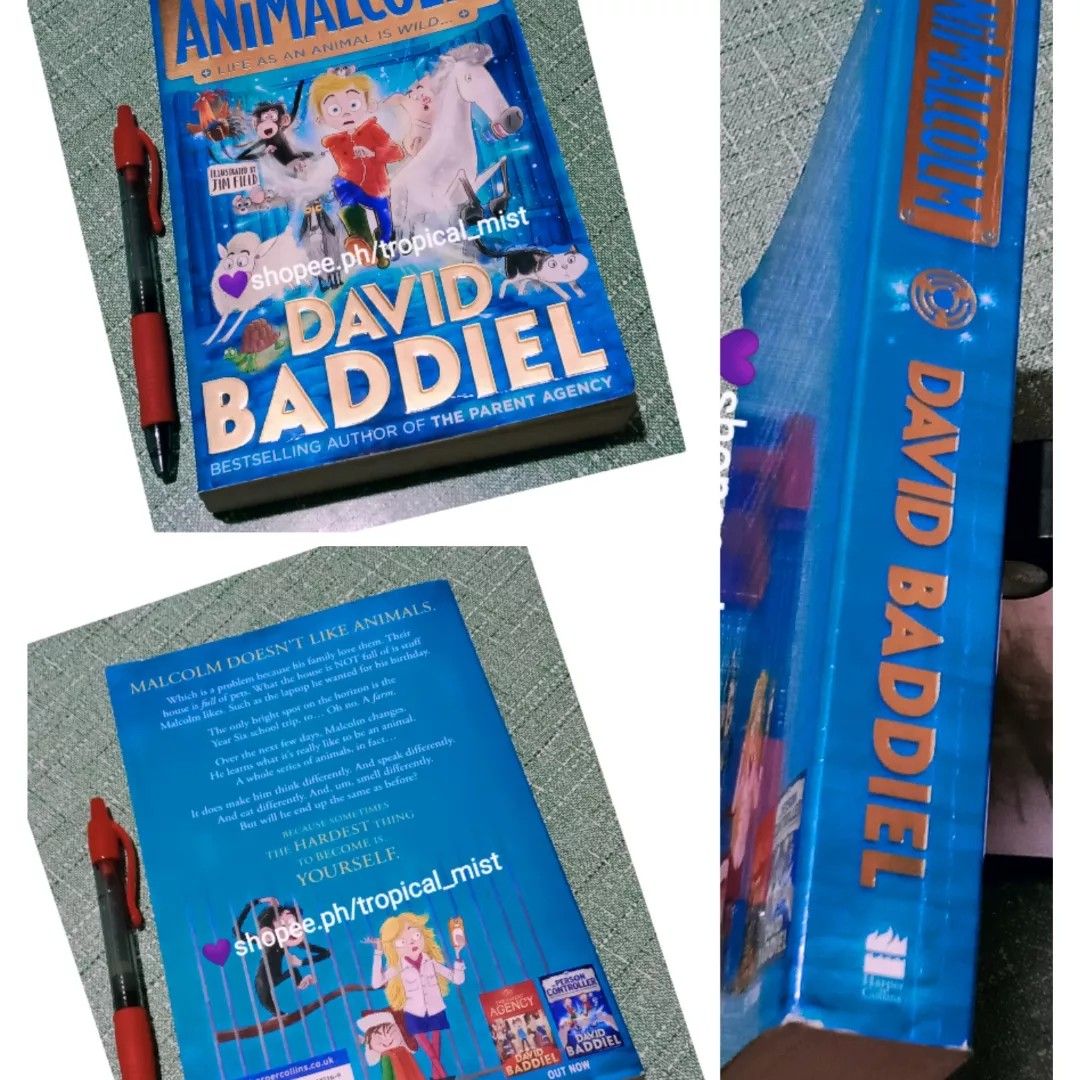 Animalcolm PB by David Baddiel, Hobbies & Toys, Books & Magazines ...