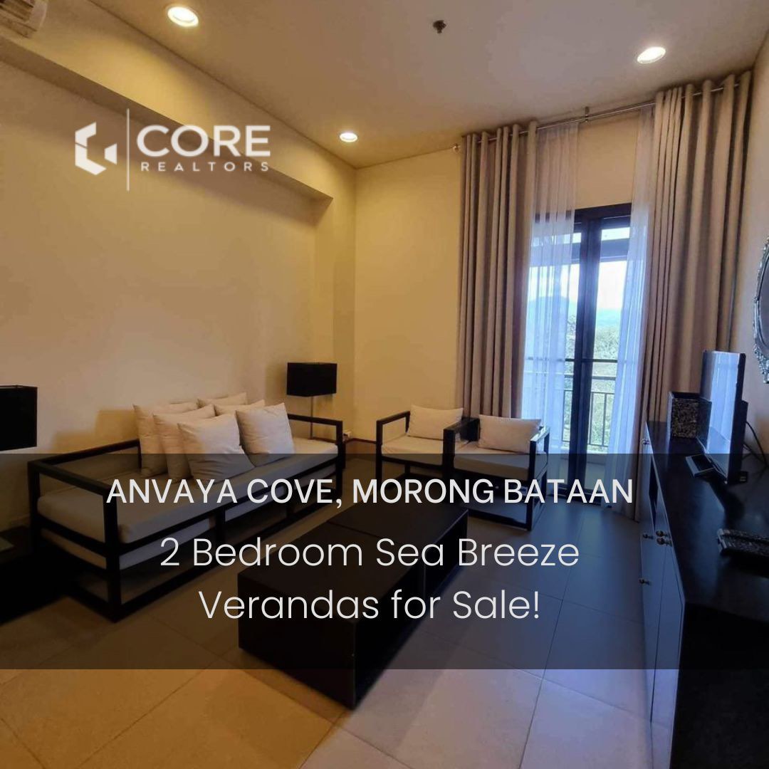 ANVAYA COVE, MORONG BATAAN 2 Bedroom Sea Breeze Verandas FOR SALE ...