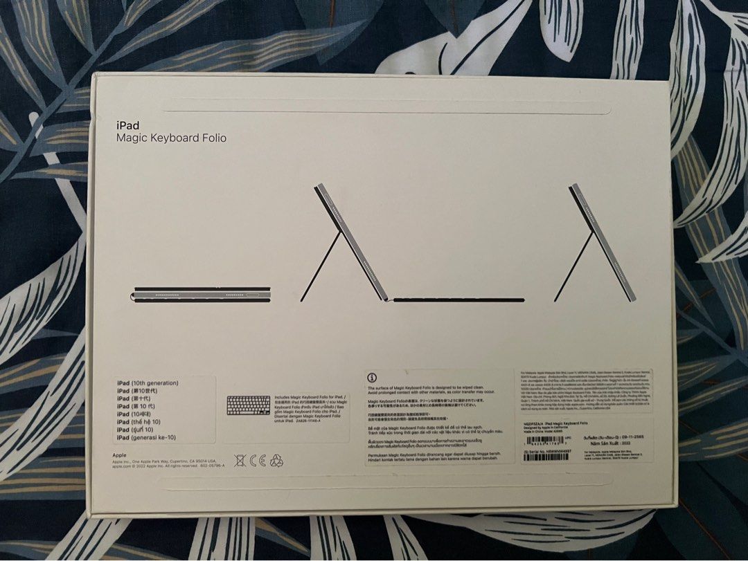 Apple Magic Folio Keyboard for 10th Gen, Computers & Tech, Parts ...