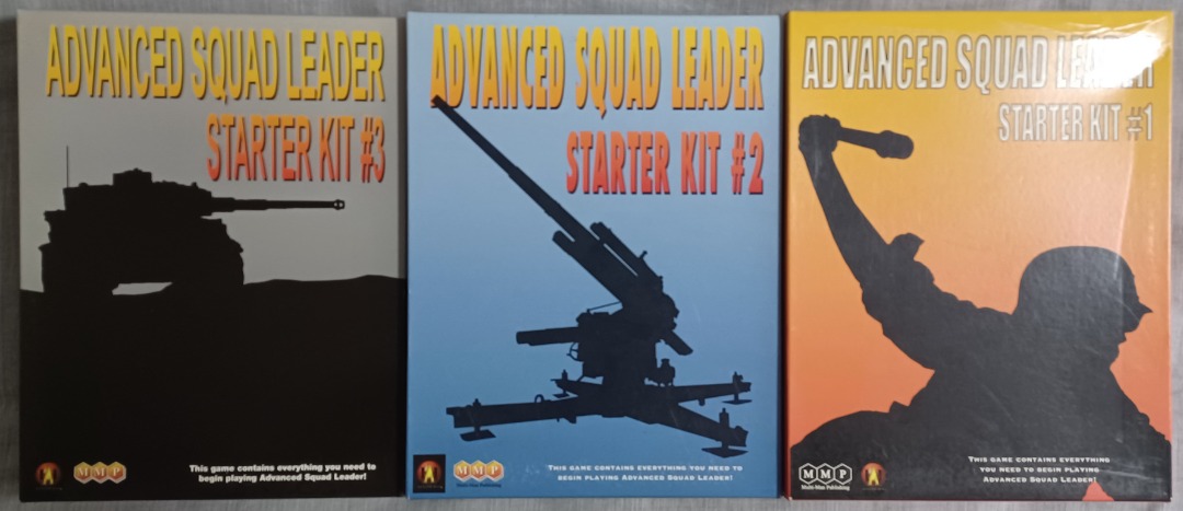ASL Advanced Squad Leader: Starter Kit #1, #2 and #3, Hobbies & Toys ...